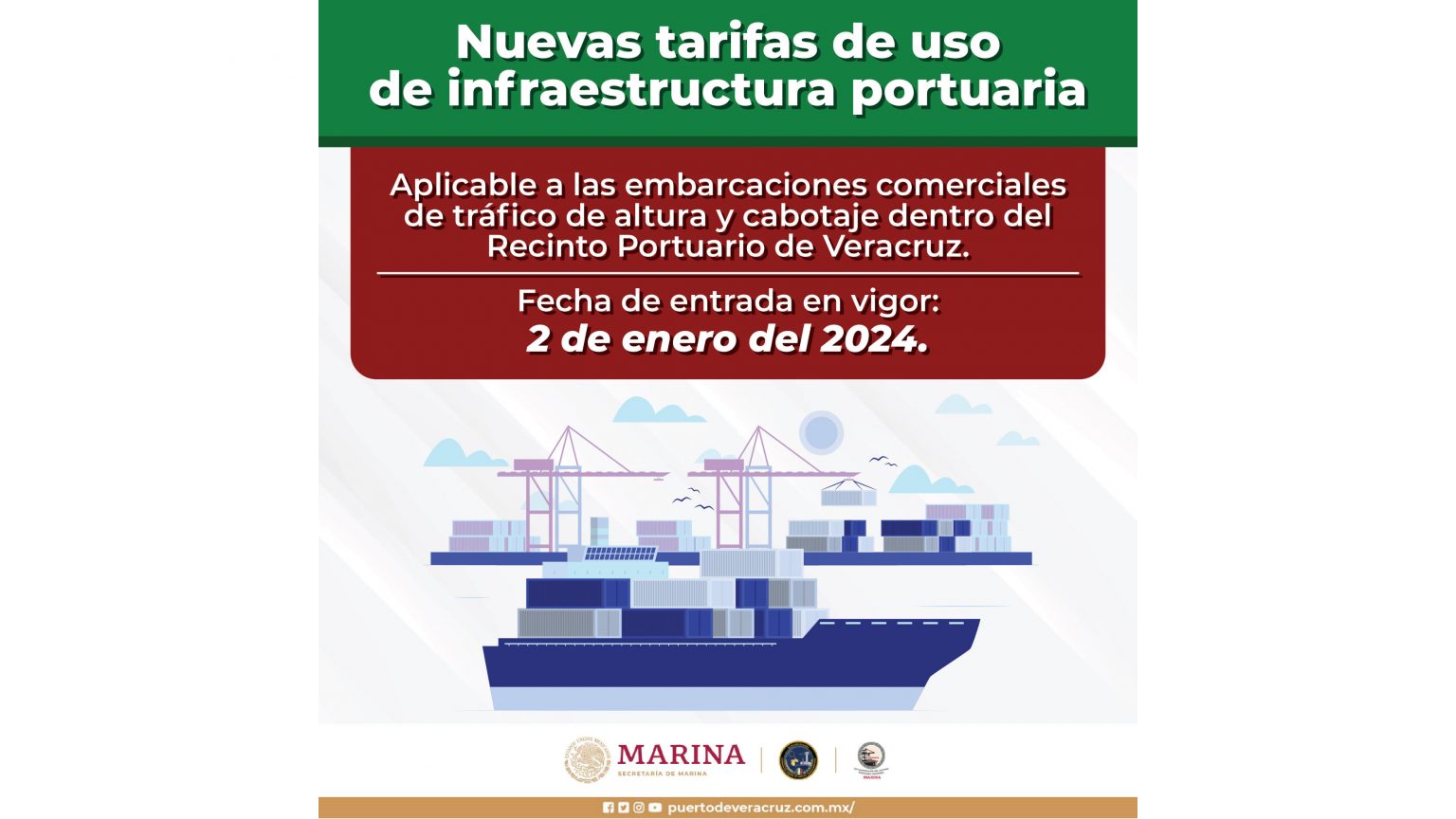 ASIPONA VERACRUZ - Administración del Sistema Portuario Nacional Veracruz.